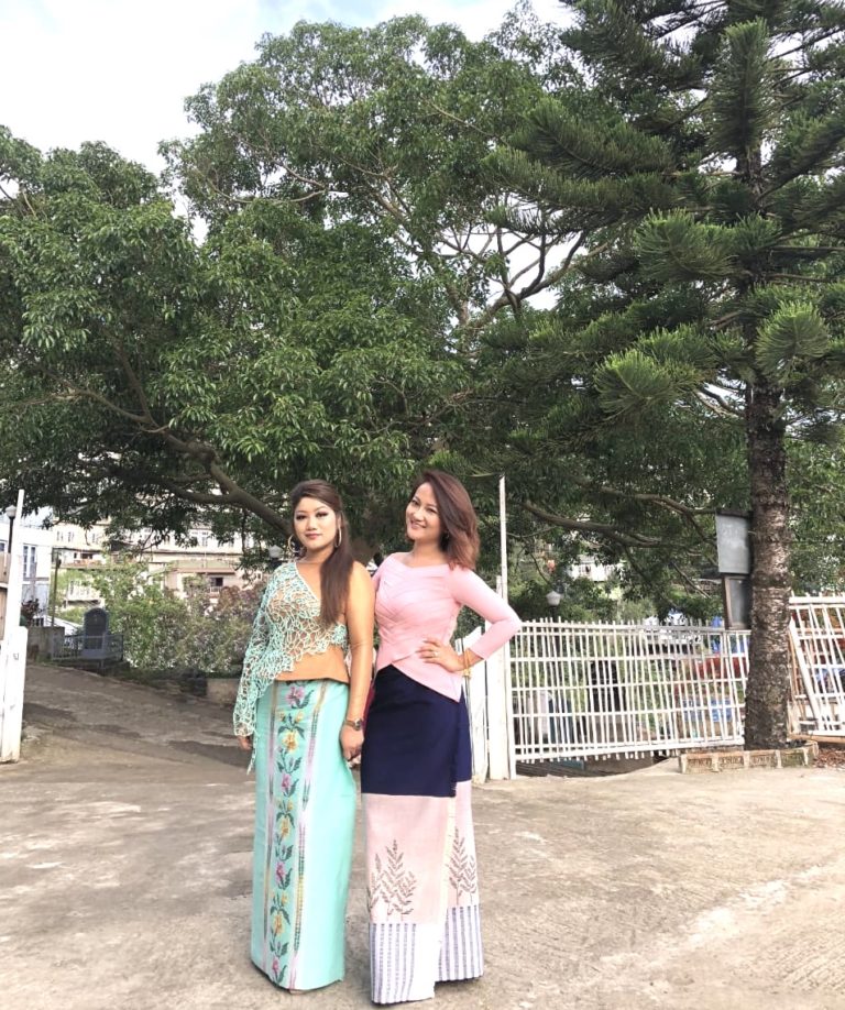 Faces | Mizo Ladies Wearing Traditional “Puan” Wraparound Skirt to a ...