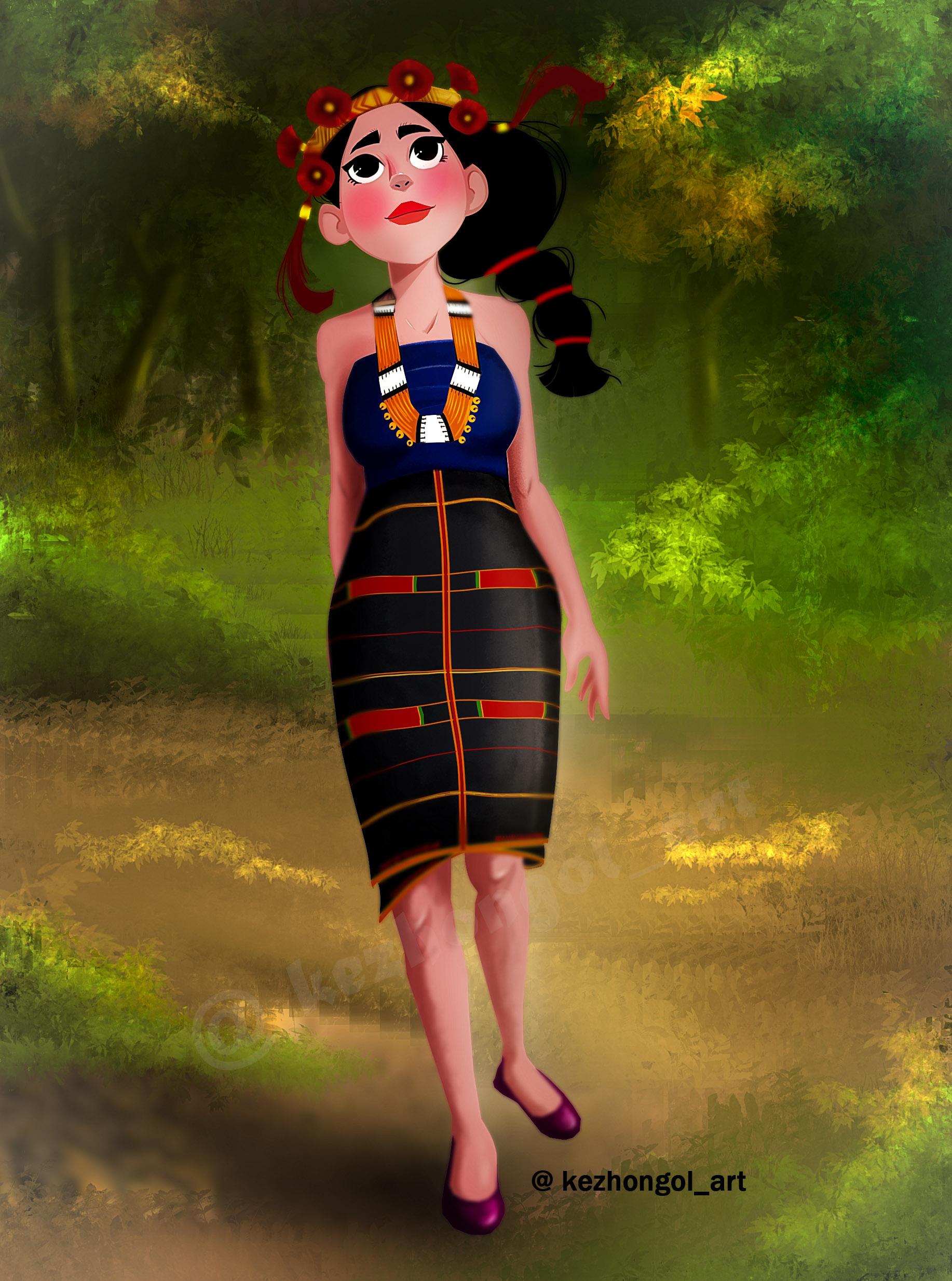 Meet Kezhongol Peter Viswentso – A Digital Artist From Nagaland Who ...
